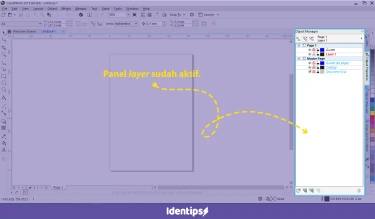 Cara Menampilkan Panel Layer Di Coreldraw